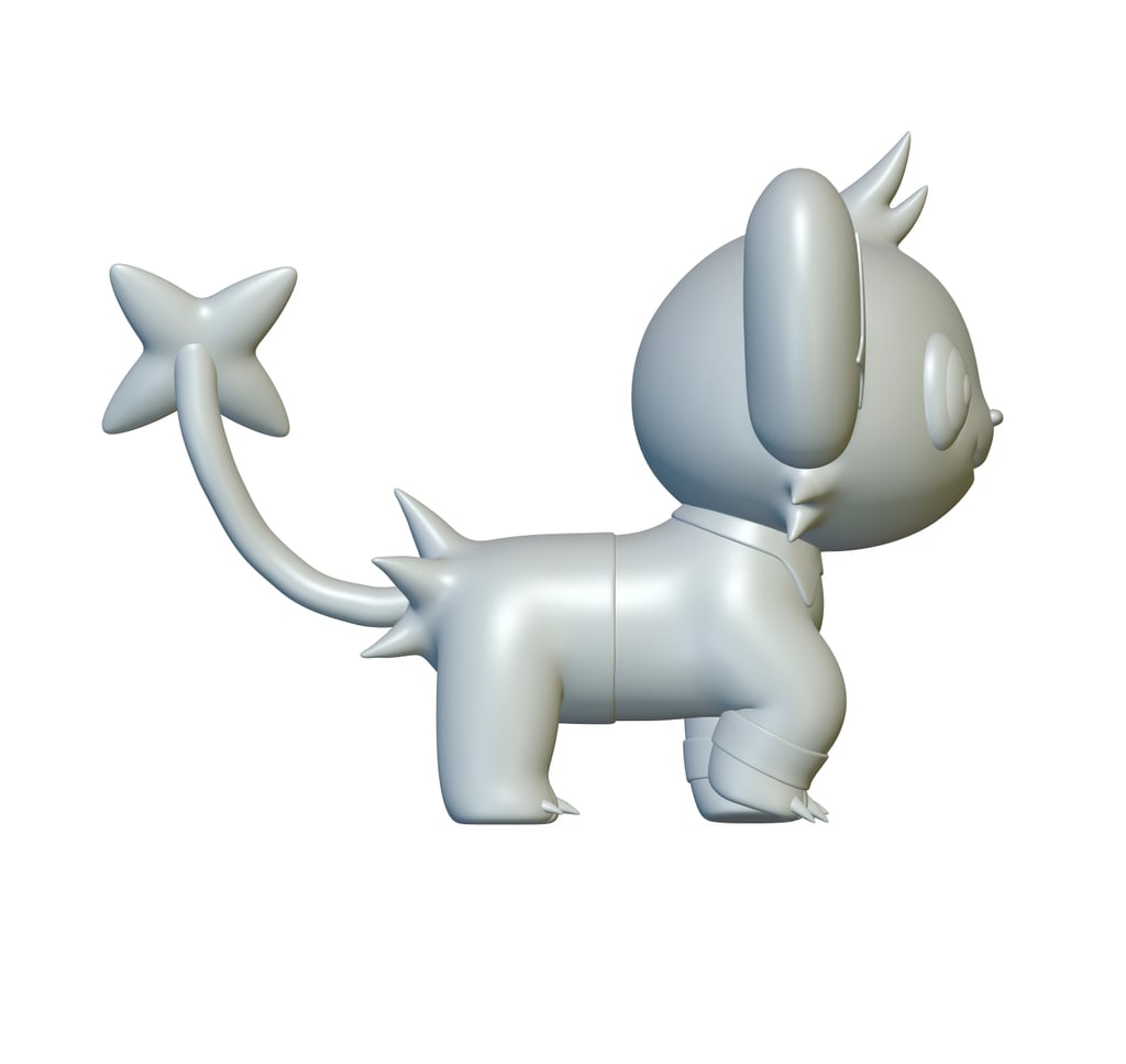 Pokemon Shinx #403 - Optimized for 3D Printing by 3Dprint1UP | Download ...
