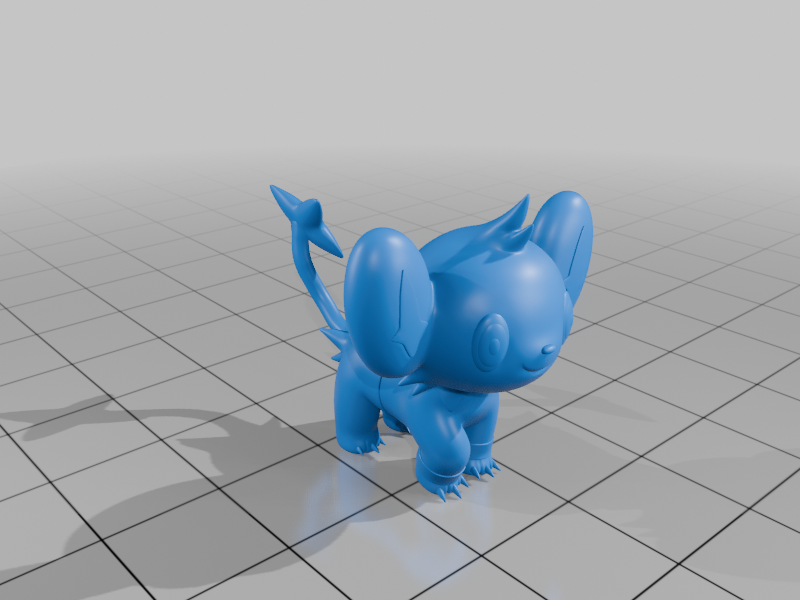 Pokemon Shinx #403 - Optimized for 3D Printing by 3Dprint1UP | Download ...