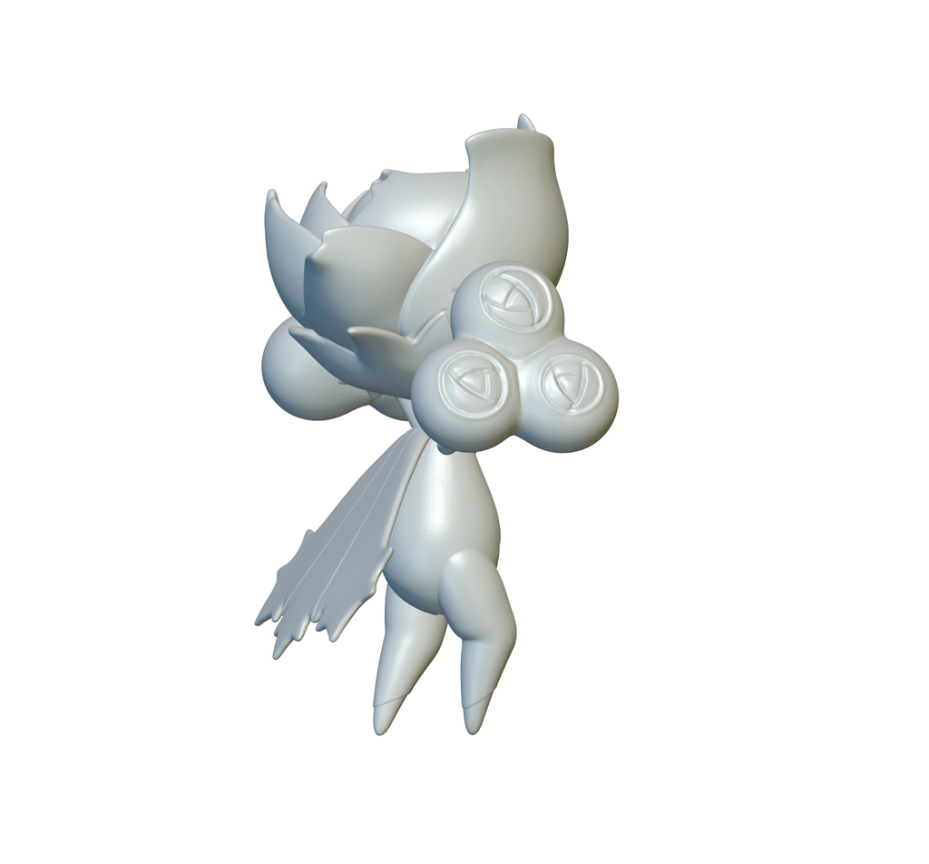 Pokemon Roserade #407 - Optimized for 3D Printing by 3Dprint1UP ...