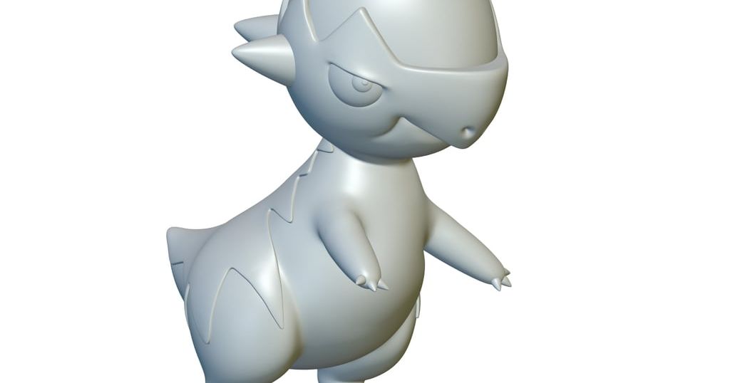 Pokemon Cranidos #408 - Optimized for 3D Printing by 3Dprint1UP ...