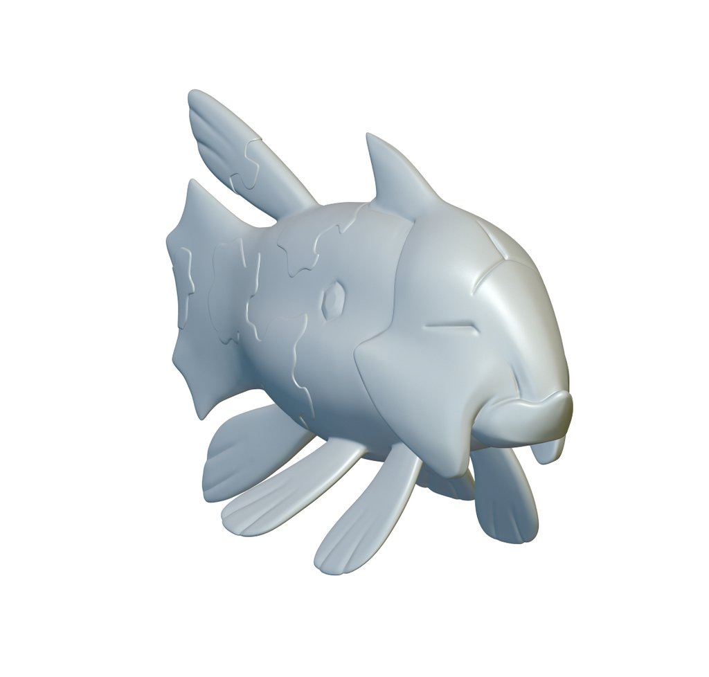 Pokemon Relicanth #369 - Optimized for 3D Printing by 3Dprint1UP ...