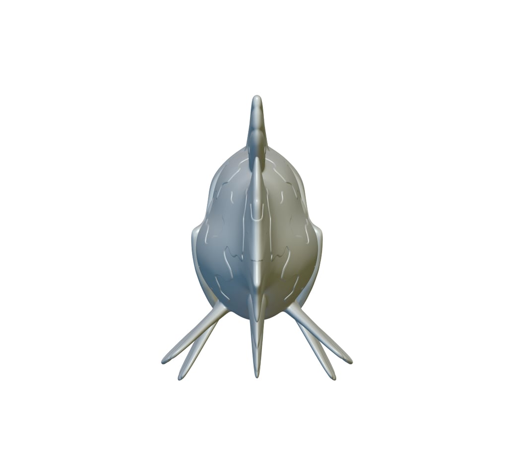 Pokemon Relicanth #369 - Optimized for 3D Printing by 3Dprint1UP ...