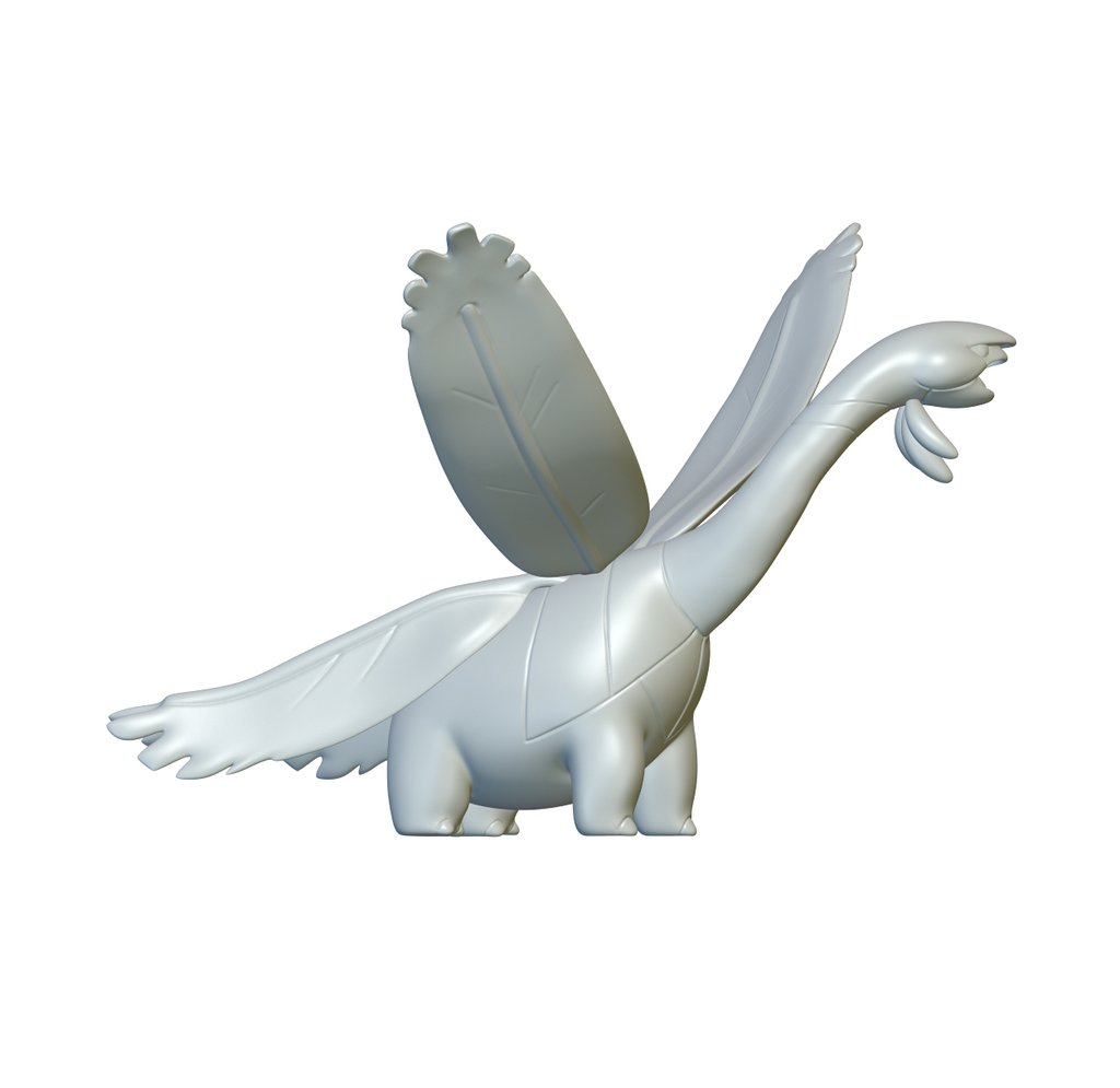 Pokemon Tropius #357 - Optimized for 3D Printing by 3Dprint1UP ...