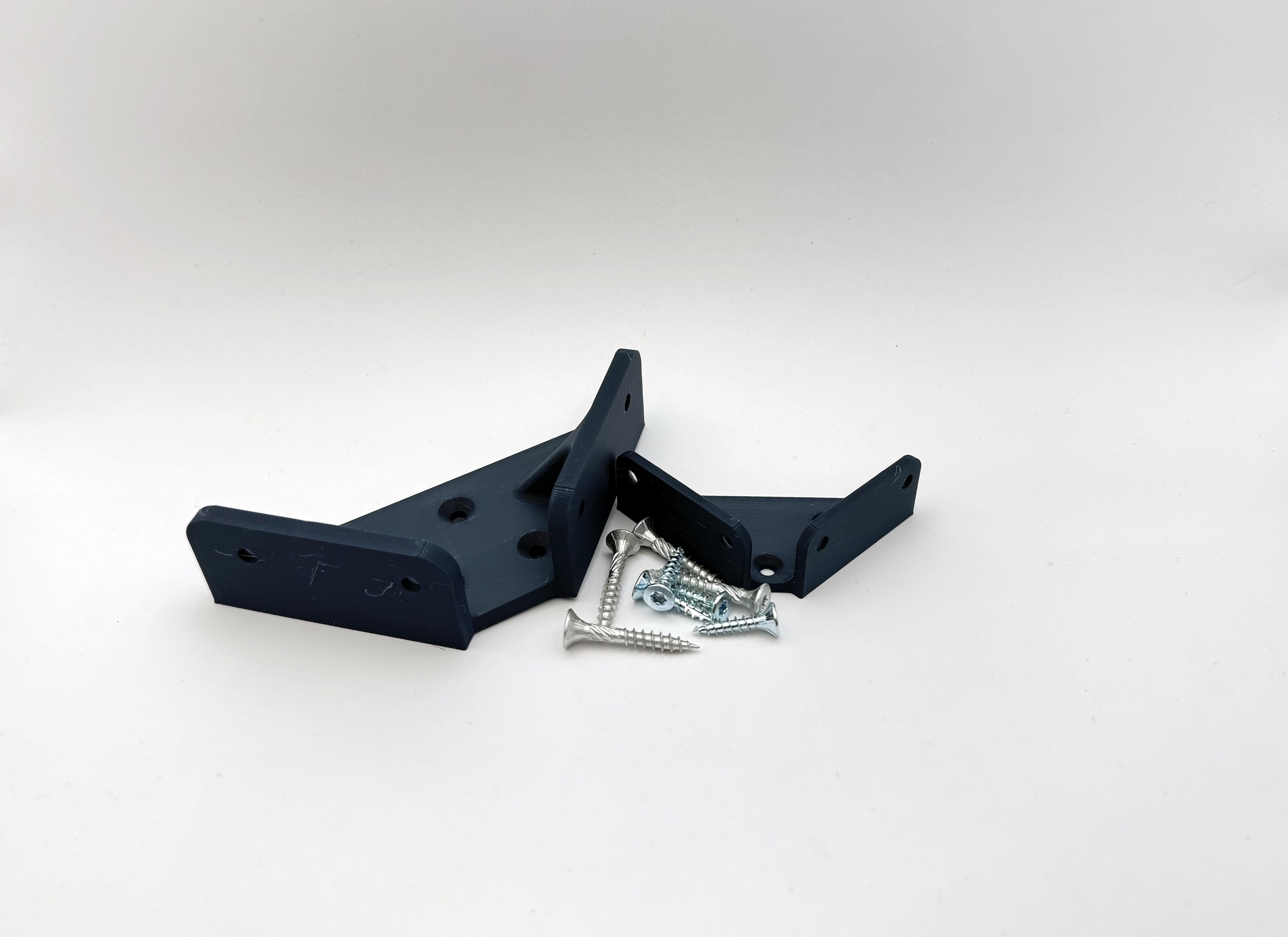 Flat Corner Brackets by Stigern | Download free STL model | Printables.com
