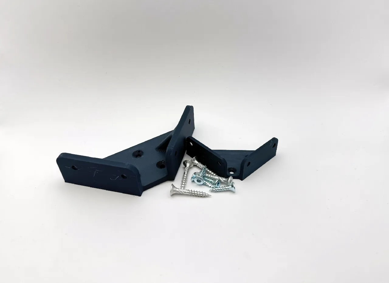 Flat Corner Brackets by Stigern | Download free STL model | Printables.com