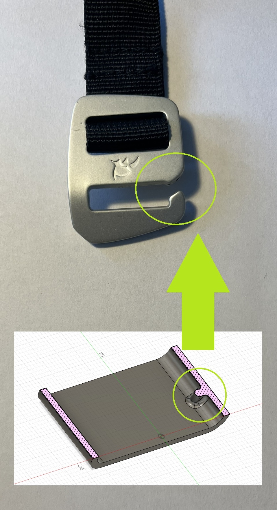 Rhinowalk hook lock by maks90 | Download free STL model | Printables.com