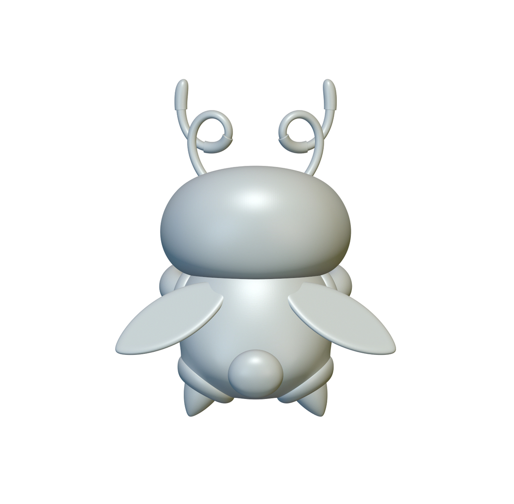 Pokemon Volbeat #313 - Optimized for 3D Printing by 3Dprint1UP ...