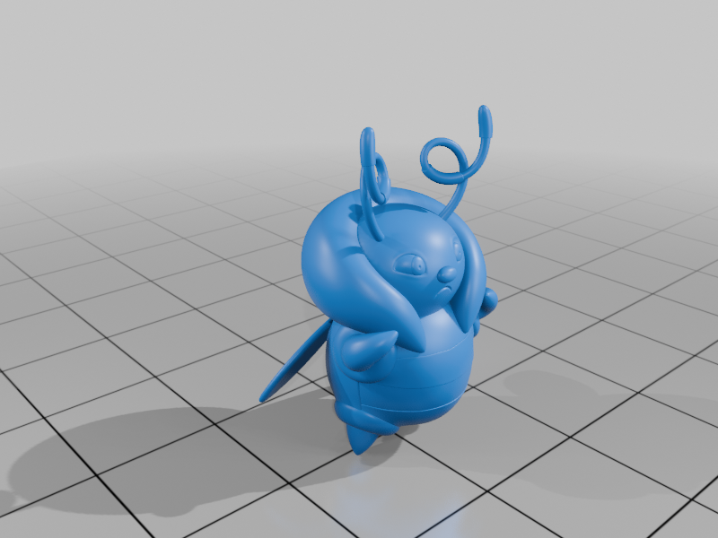 Pokemon Volbeat #313 - Optimized for 3D Printing by 3Dprint1UP ...