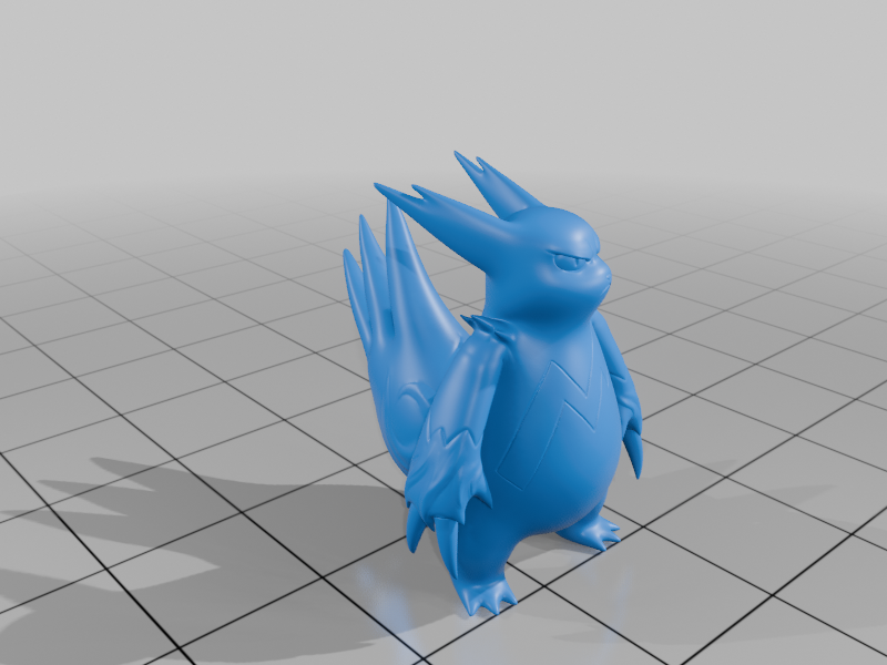 Pokemon Zangoose 335 Optimized For 3d Printing By 3dprint1up Download Free Stl Model