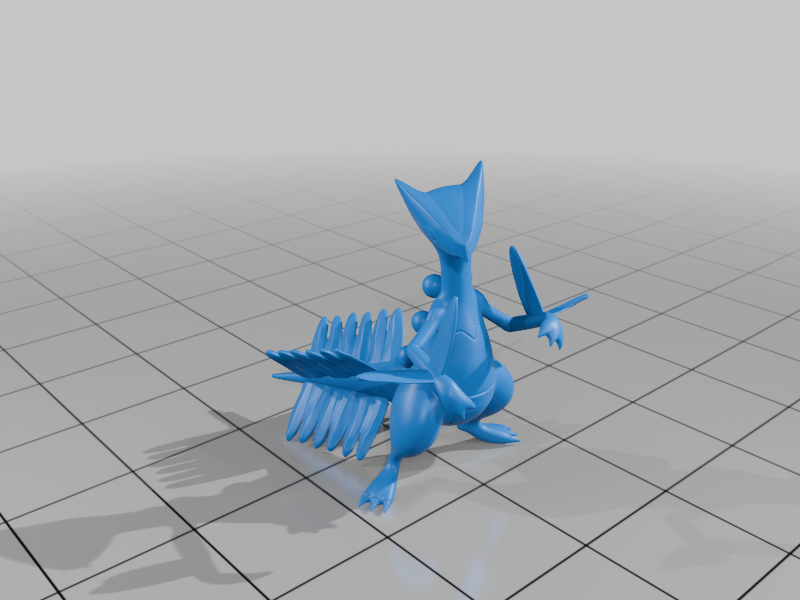 Pokemon Sceptile #254 - Optimized for 3D Printing by 3Dprint1UP ...
