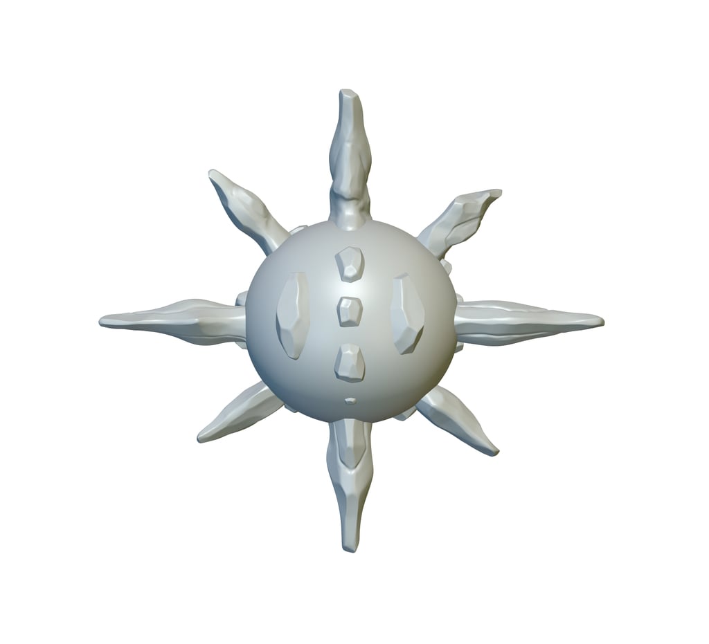 Pokemon Solrock #338 - Optimized for 3D Printing by 3Dprint1UP ...