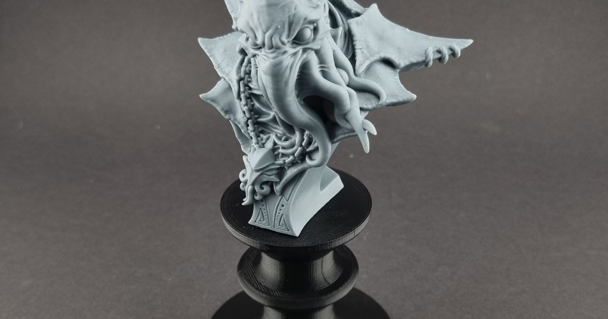 Bust Stand (slim boy) by rastafadatel | Download free STL model ...