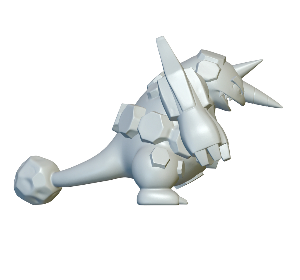 Pokemon Rhyperior #464 - Optimized for 3D Printing by 3Dprint1UP ...