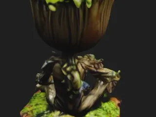 Cute sitting Groot by 3Dmar | Download free STL model | Printables.com