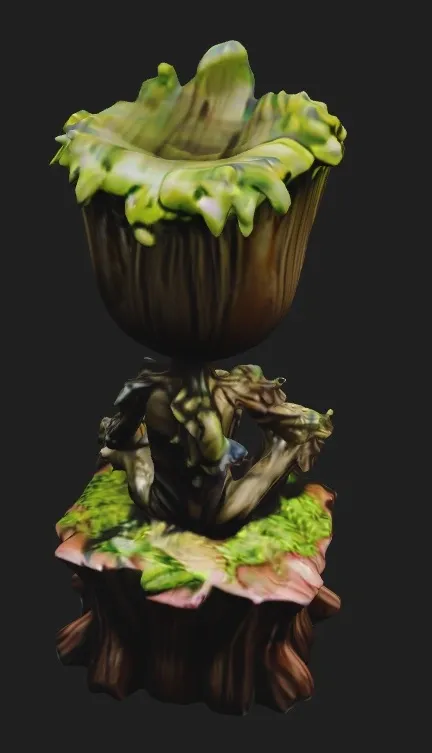 Cute sitting Groot by 3Dmar | Download free STL model | Printables.com
