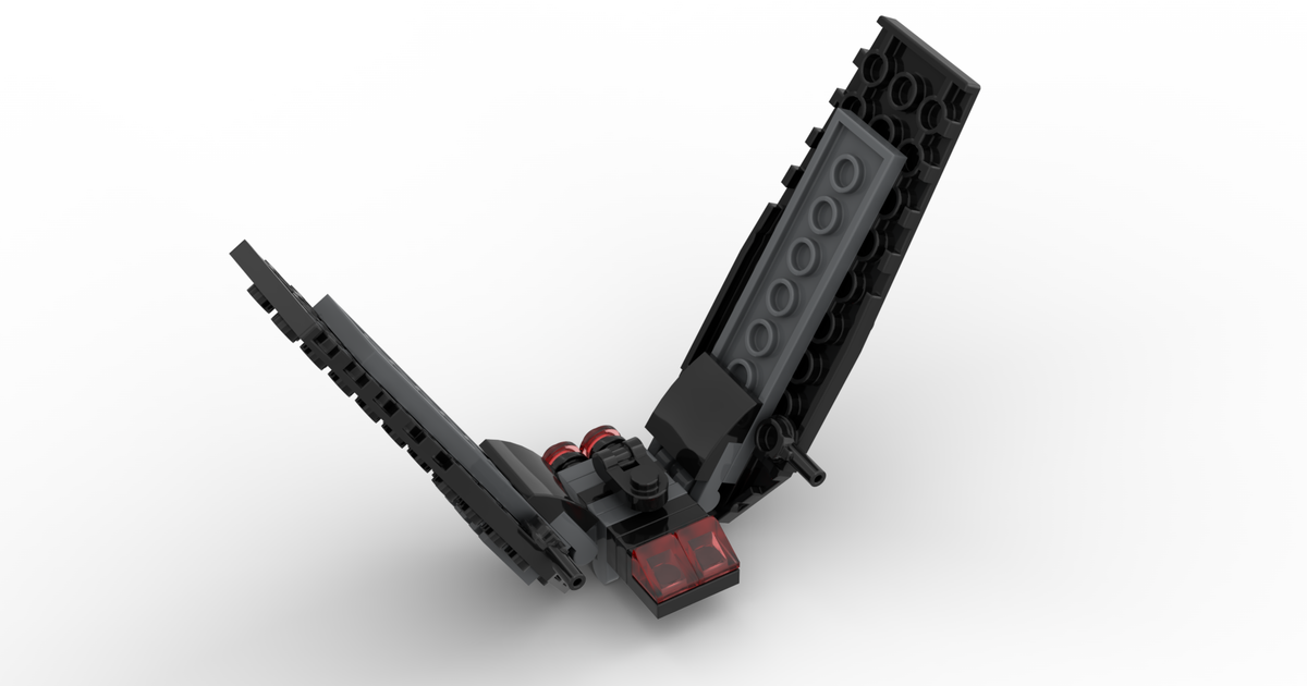 Brick Kylo Ren's Shuttle - Mini polybag by Brickmaster | Download free ...