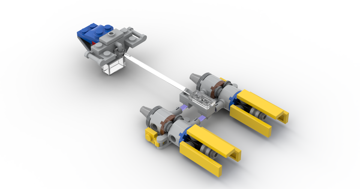 Brick Podracer - Mini polybag by Brickmaster | Download free STL model ...