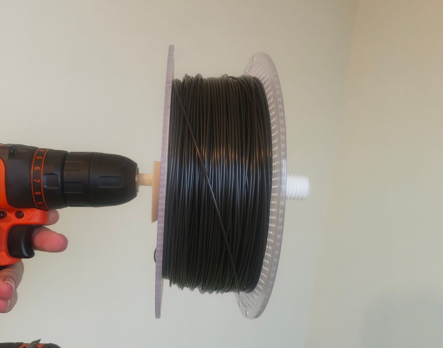 Simpler Filament Respooler For Drill autorstwa PrintMeTreasure ...