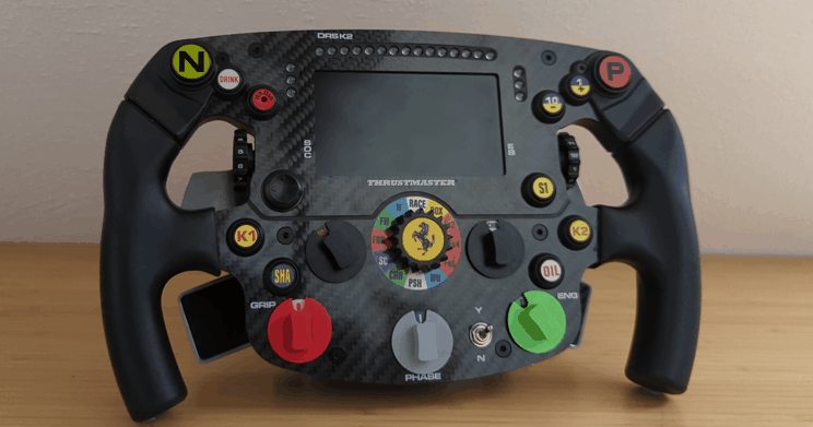 Thrustmaster SF1000 rotary encoder caps | button knobs for simracing ...