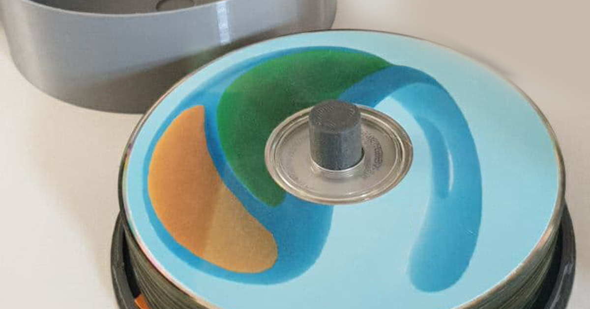 CD/DVD Holder by Raphael | Download free STL model | Printables.com