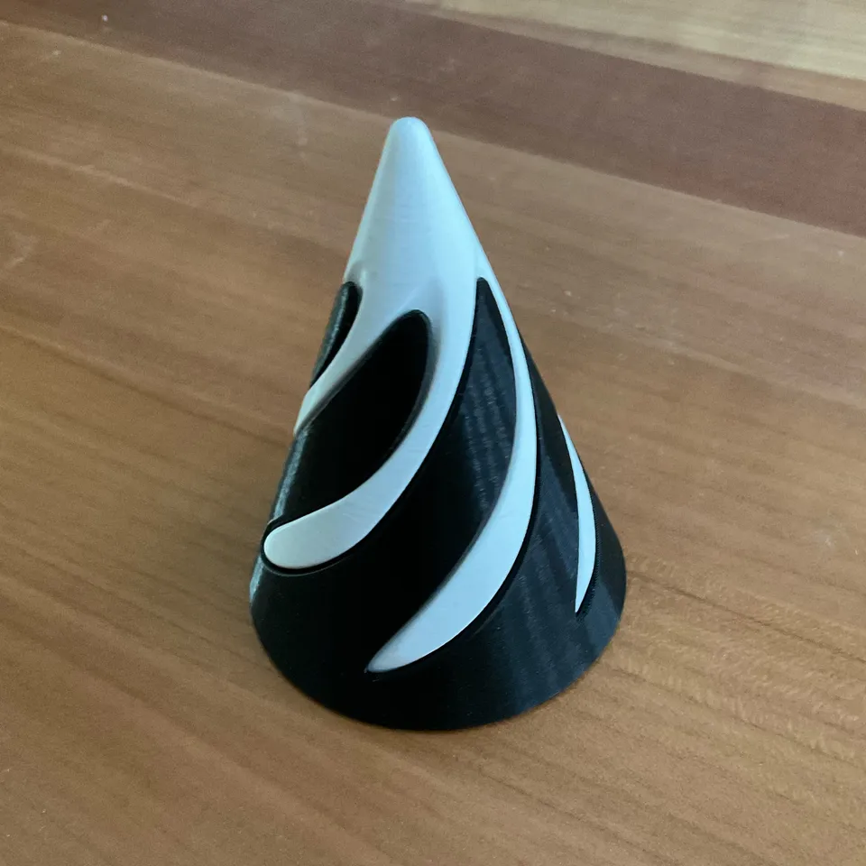 Spiral Cone (yet another) by UliLac | Download free STL model ... Spiral Cone (yet another) by UliLac | Download free STL model ...