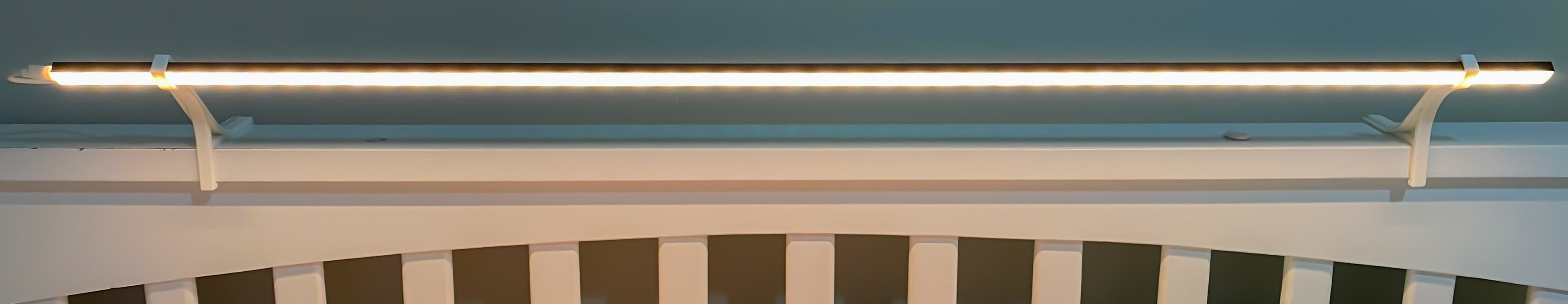 LED Light Bar Headrail Bracket by GizmoGoody | Download free STL model ...