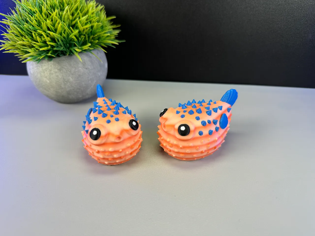 Cute Puffer Fish by 3DPrintyi | Download free STL model | Printables.com