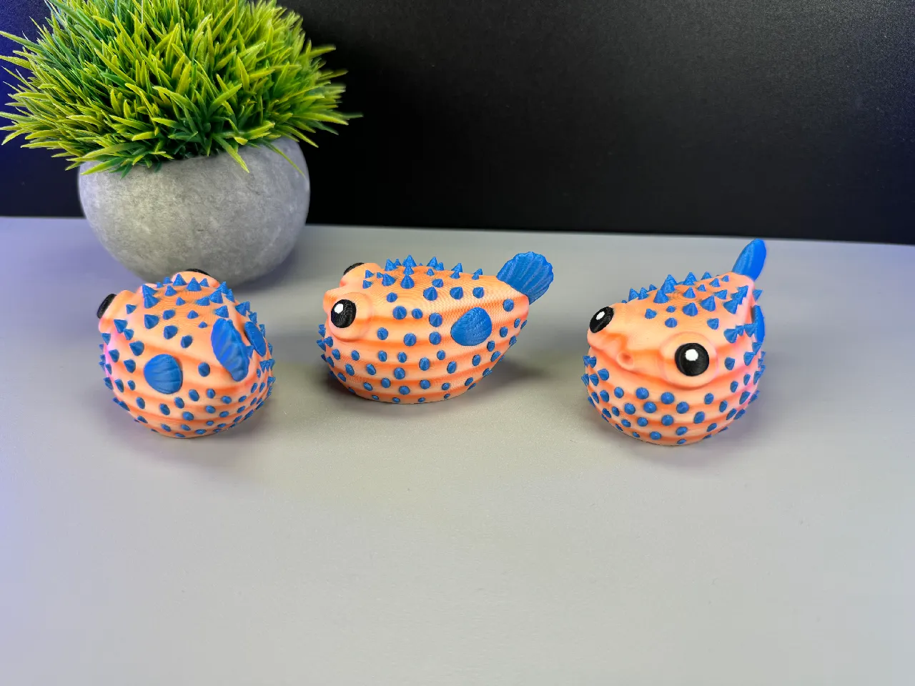 Cute Puffer Fish by 3DPrintyi | Download free STL model | Printables.com