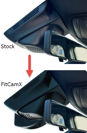 Comma3x mount for Fitcamx dashcam por nemecham | Descargar modelo STL ...