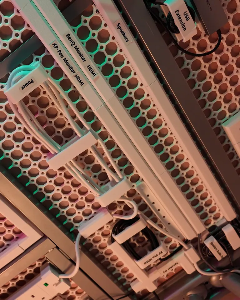 Underware - The Ultimate Cable Management Solution by Hands on Katie | Download free STL model ...