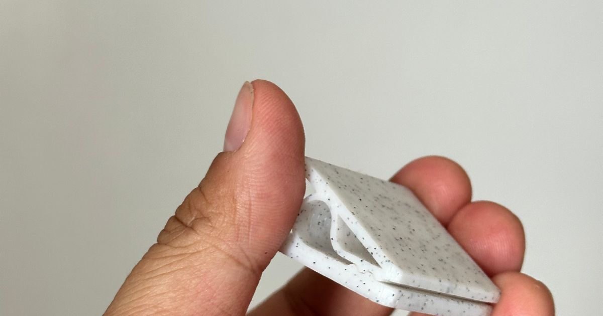 Magnet clip for cards and photos by harris | Download free STL model ...