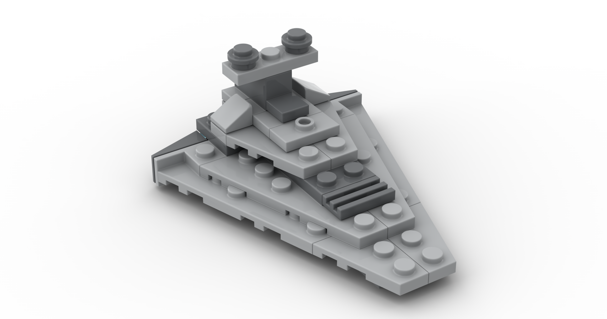 Brick Star Destroyer - Mini polybag by Brickmaster | Download free STL ...