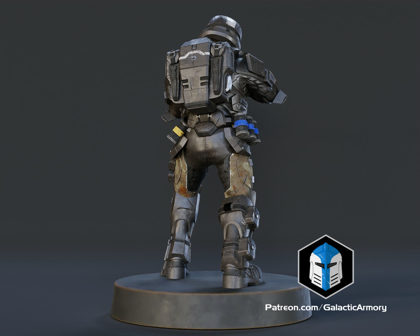 Halo ODST Rookie Miniature por Galactic Armory | Descargar modelo STL ...
