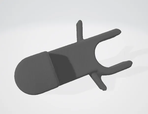 Apple Macintosh PowerBook 100 - Telescopic Foot B (Left) by ...