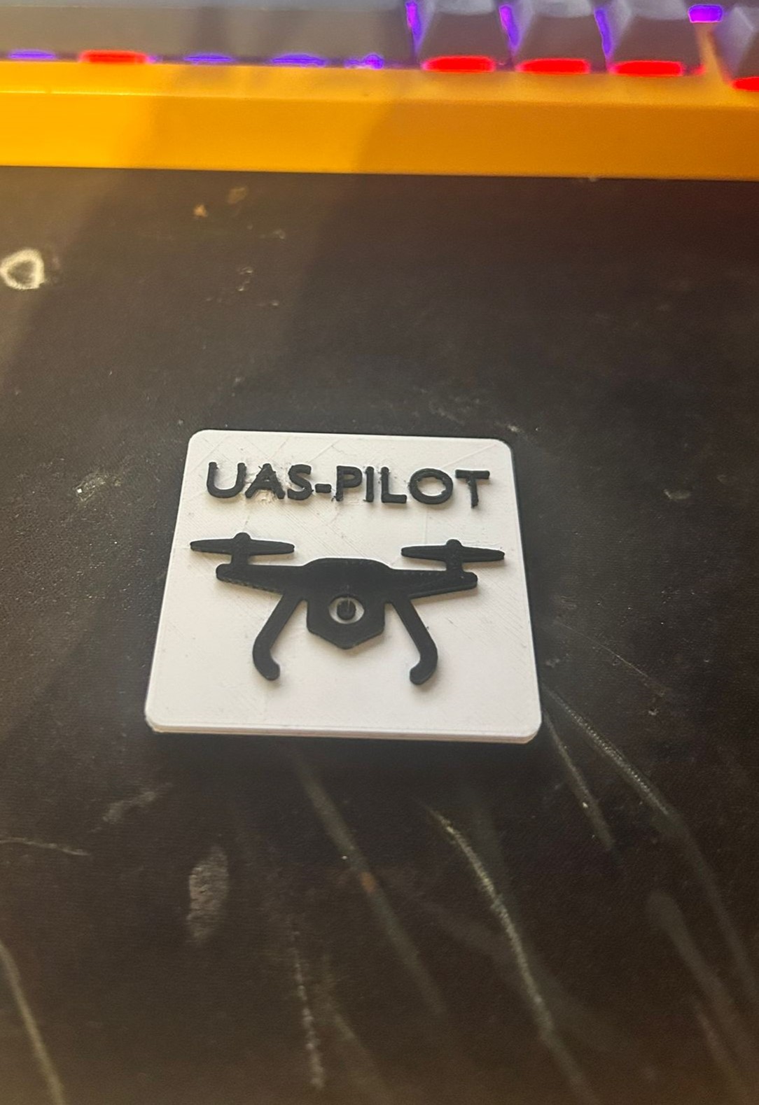 UAS-Pilot Patch by 3d_print_cad.world | Download free STL model ...