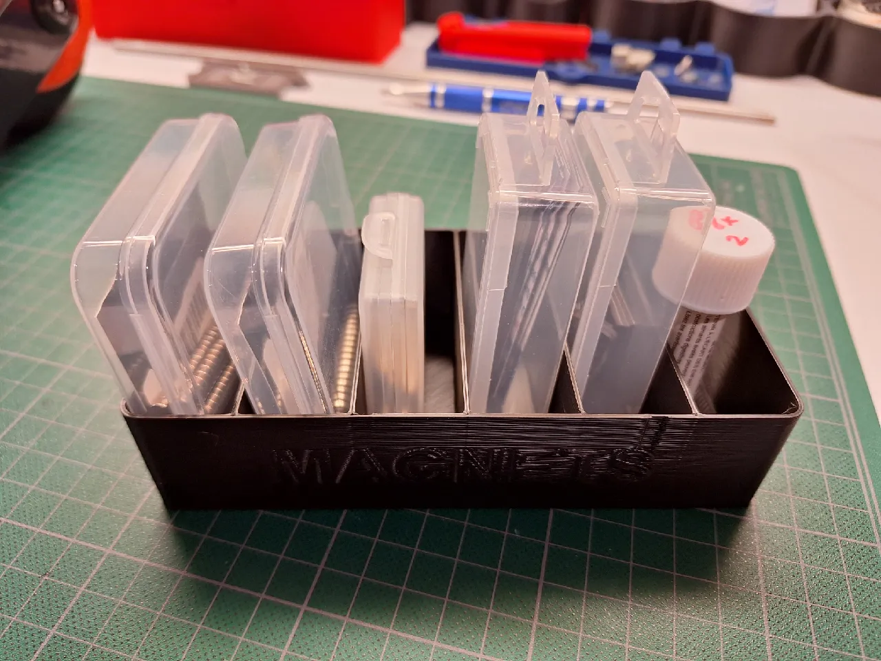 Magnet Organizer by southbaygsr | Download free STL model | Printables.com