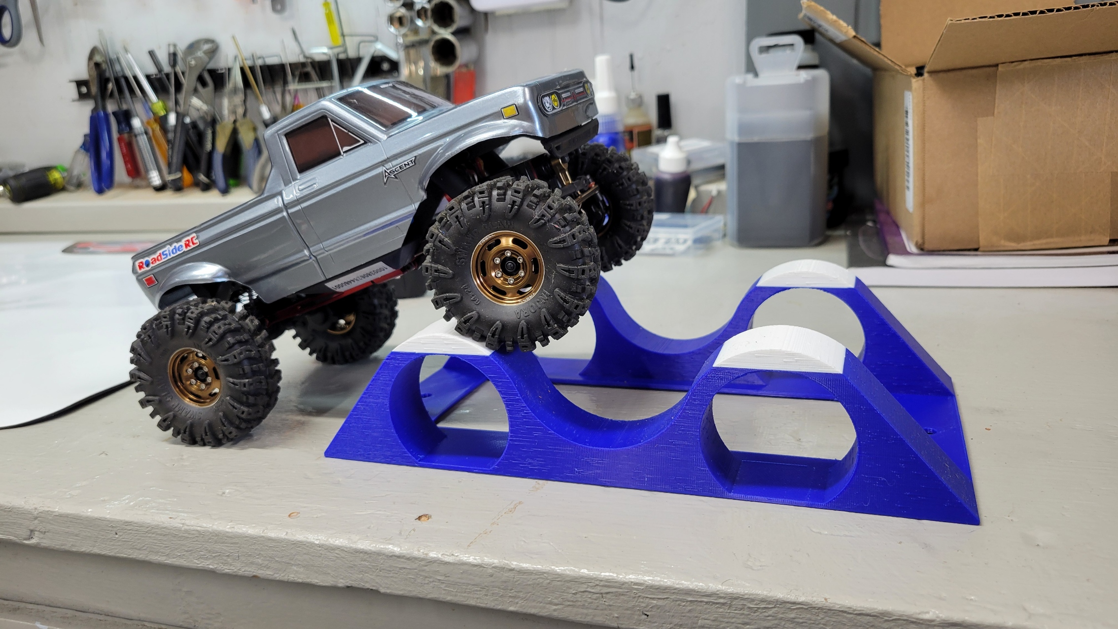 RC Crawler Obstacle #7 - The Wave por RoadsideRC | Descargar modelo STL ...