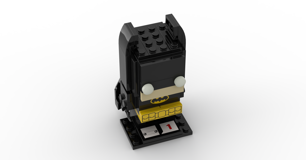 Brick Batman by Brickmaster | Download free STL model | Printables.com