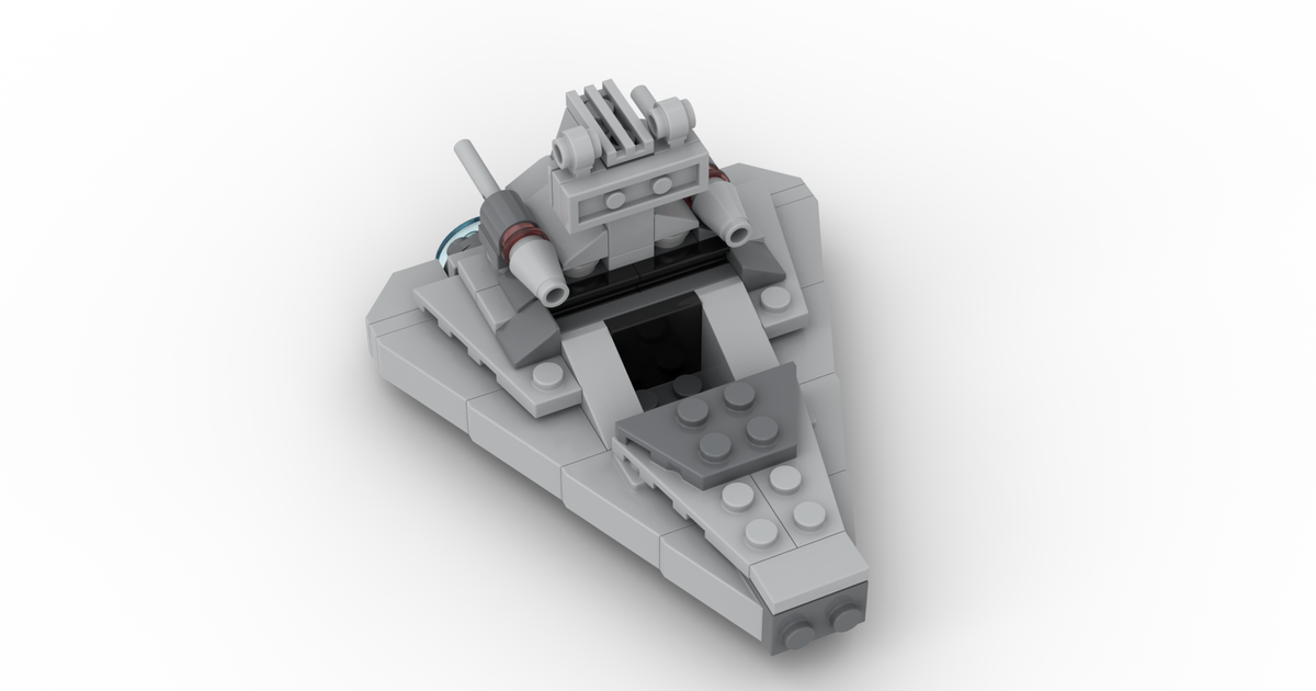 Brick Star Destroyer by Brickmaster | Download free STL model ...