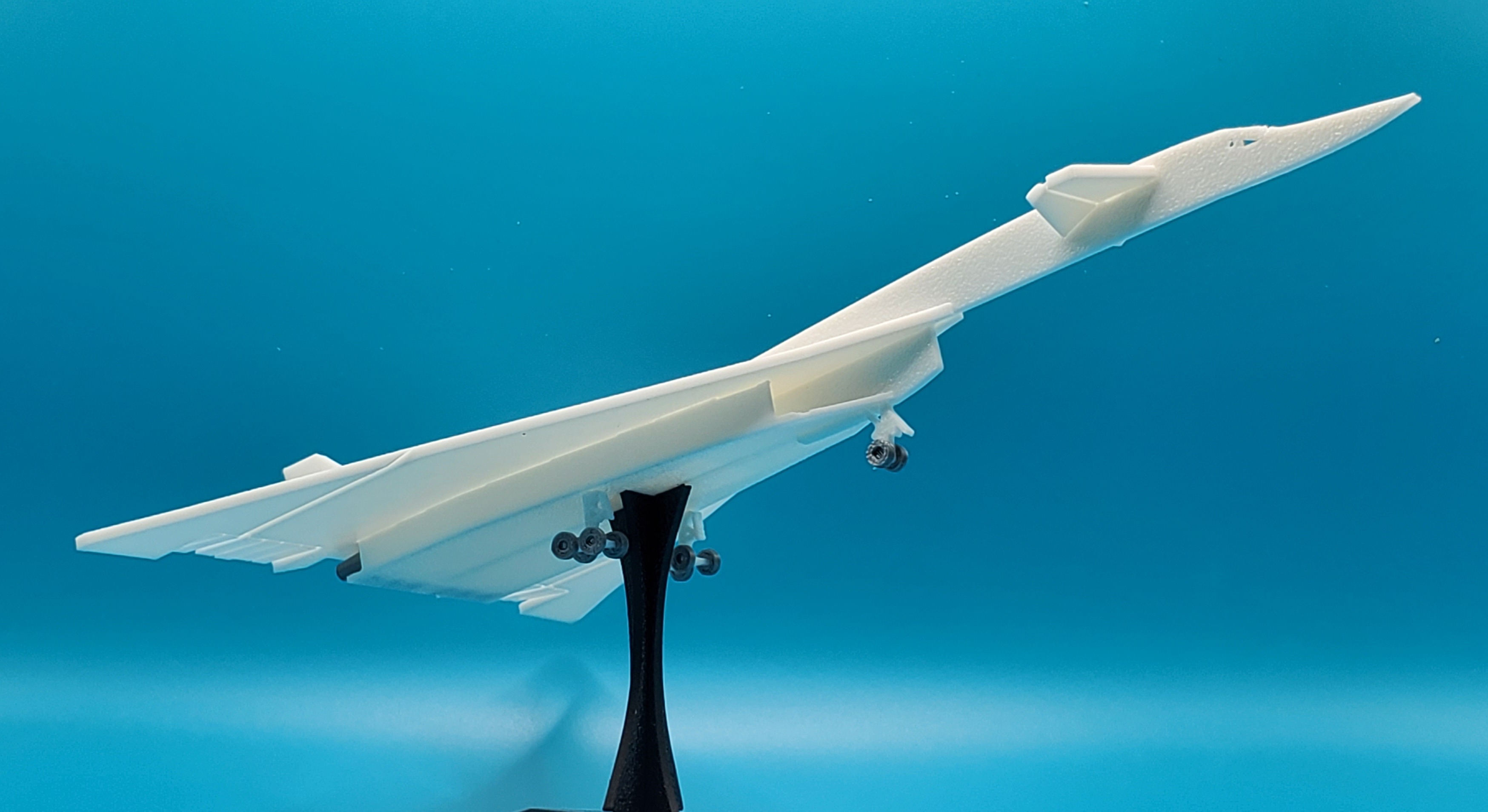 North American XB-70 Valkyrie - Jet Bomber Model Kit with Display Stand ...