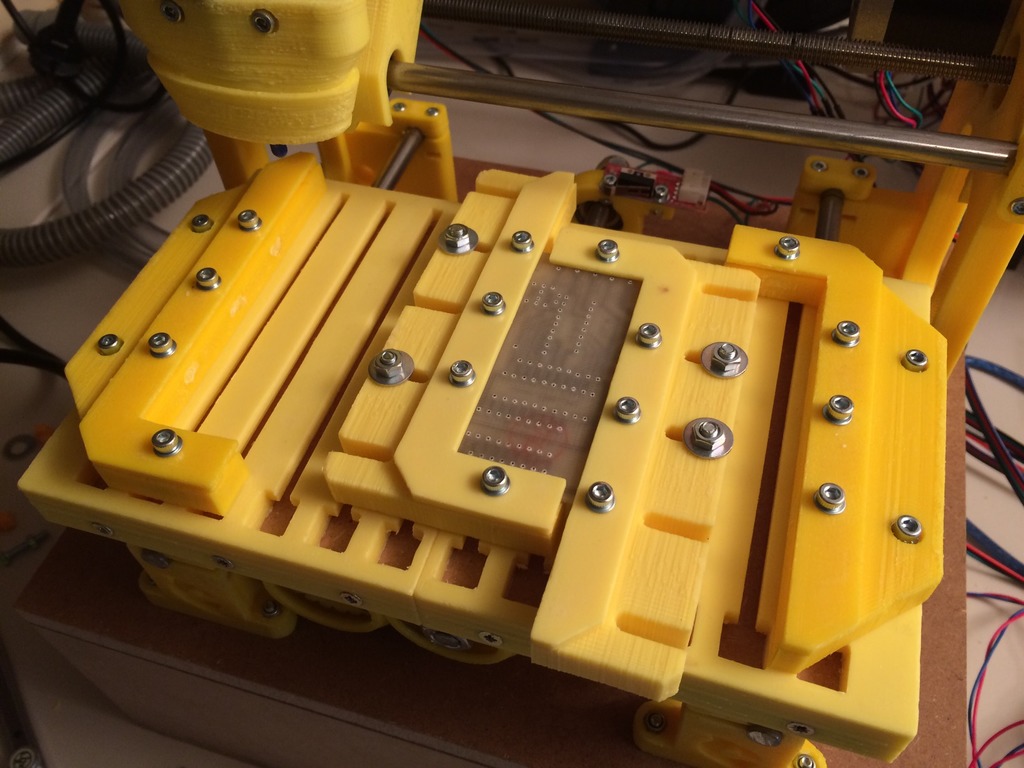 T-track table for Cyclone PCB Mill - SMUK Version by smuk3d | Download ...