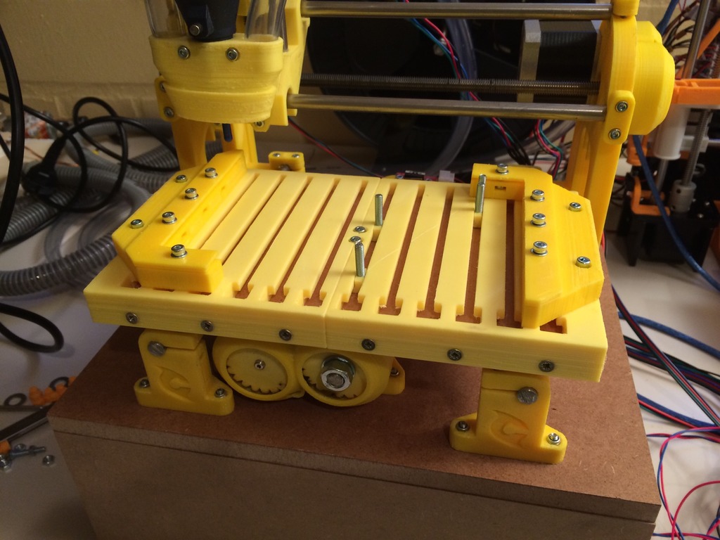 T-track table for Cyclone PCB Mill - SMUK Version by smuk3d | Download ...
