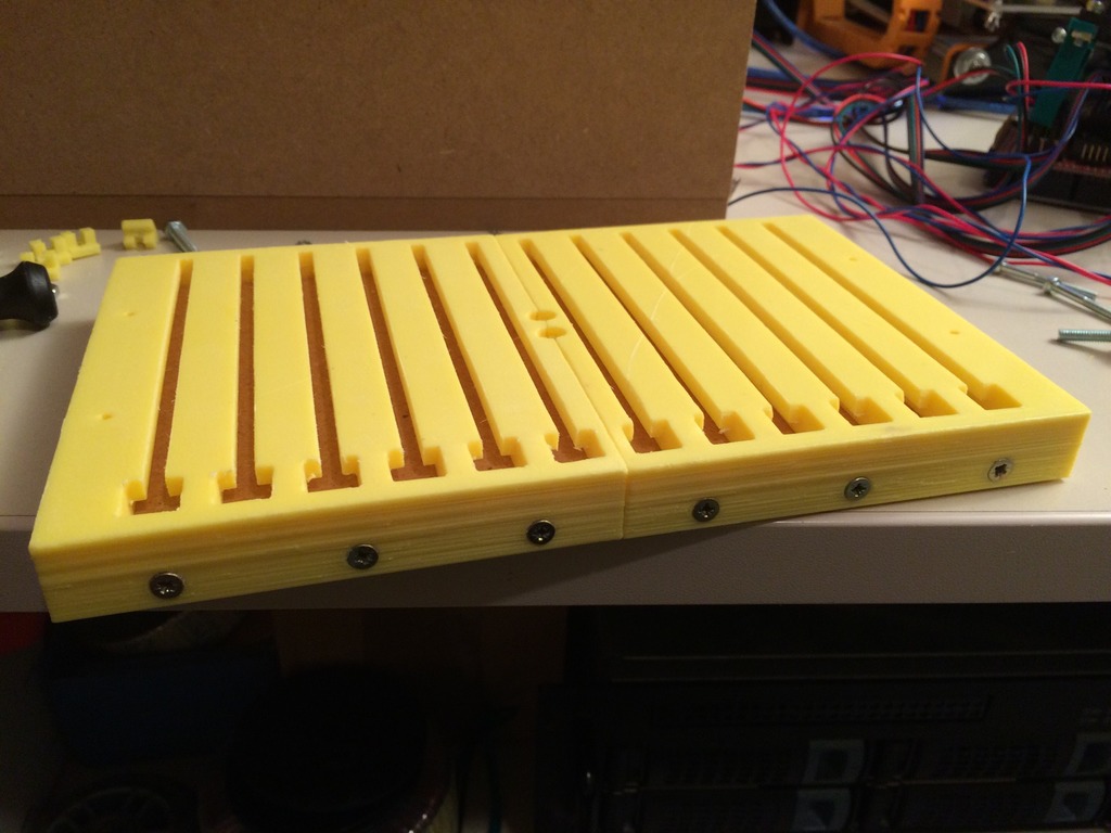 T-track table for Cyclone PCB Mill - SMUK Version by smuk3d | Download ...