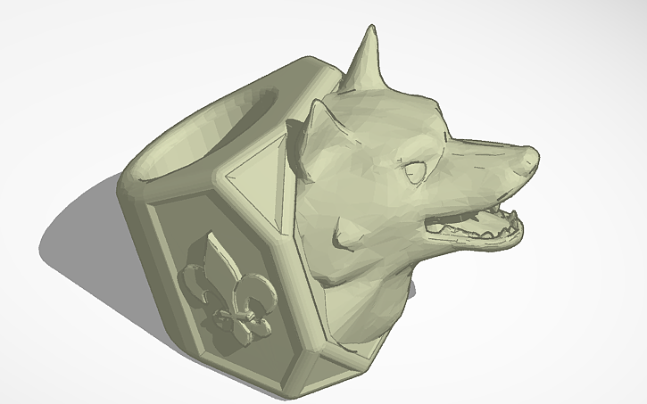 pasa pañuelo de lobo by manuel olmedo | Download free STL model ...