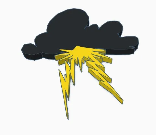Storm cloud by Master Constructor | Download free STL model ...