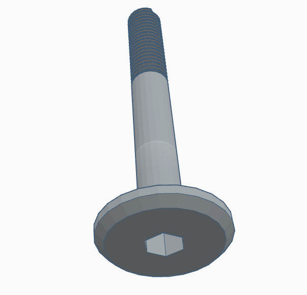 Flathead bolt M5x40 by Master Constructor | Download free STL model ...
