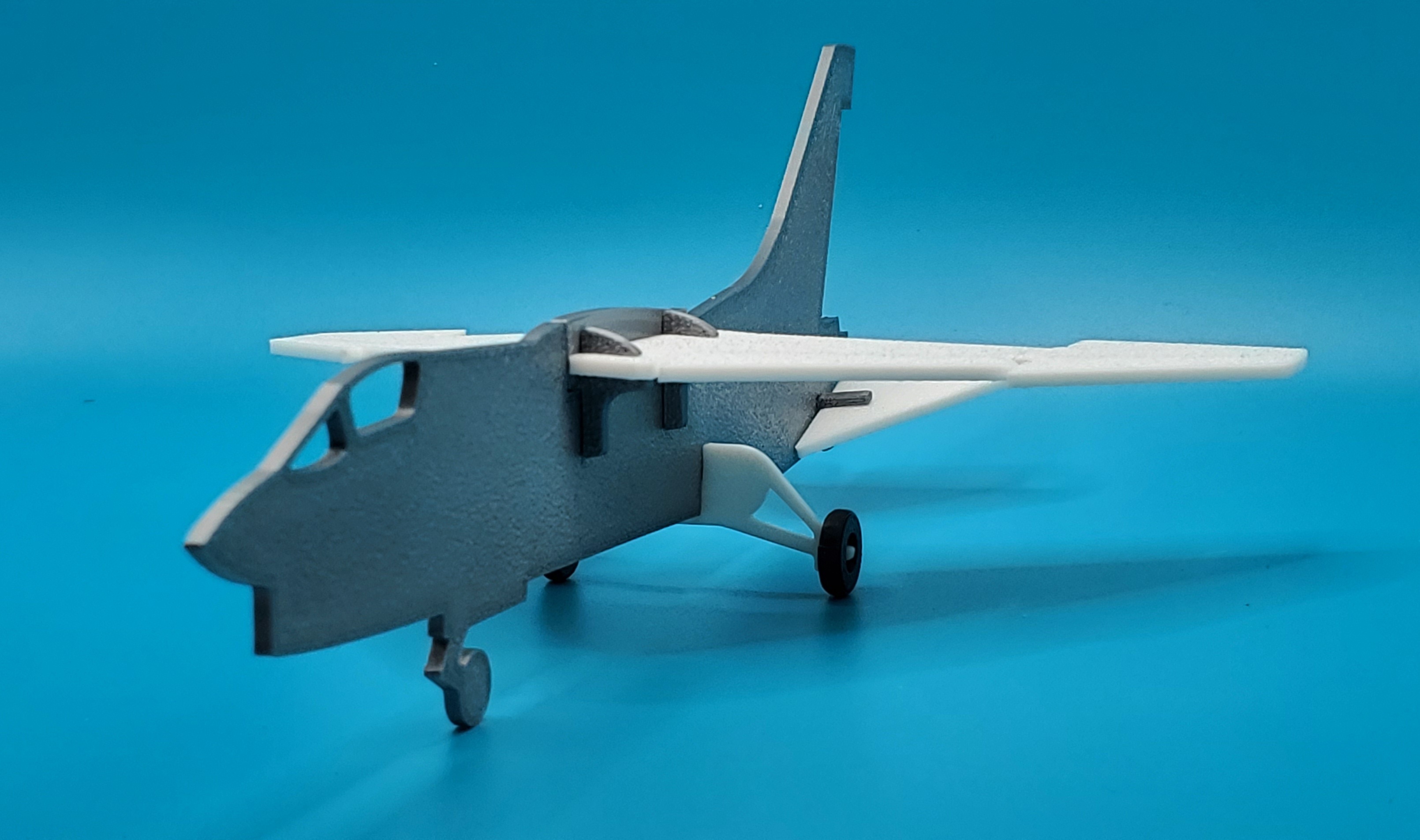 Vought F-8 Crusader "Last of the Gunfighters" model airplane kit por ...