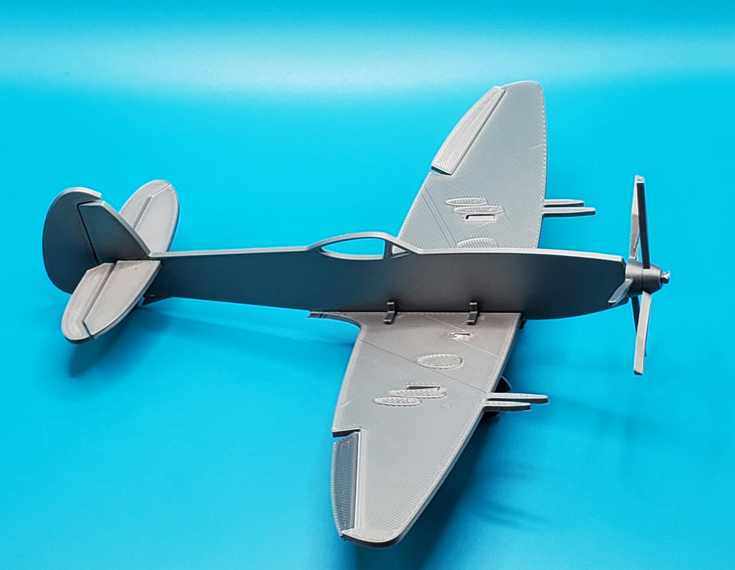 Supermarine Seafire Mk 47 - Contrarotating Props - Model Airplane Kit ...