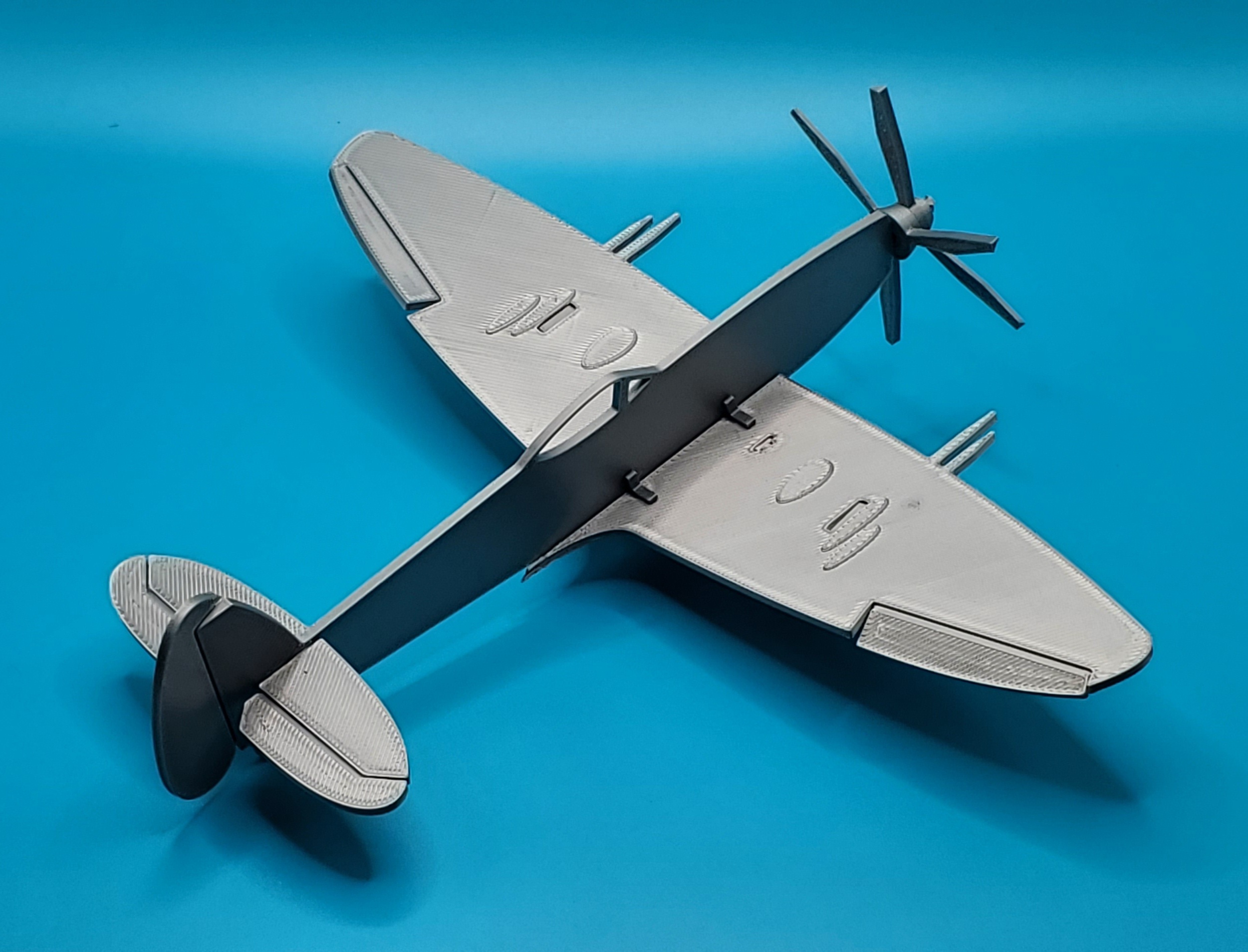Supermarine Seafire Mk 47 - Contrarotating Props - Model Airplane Kit ...