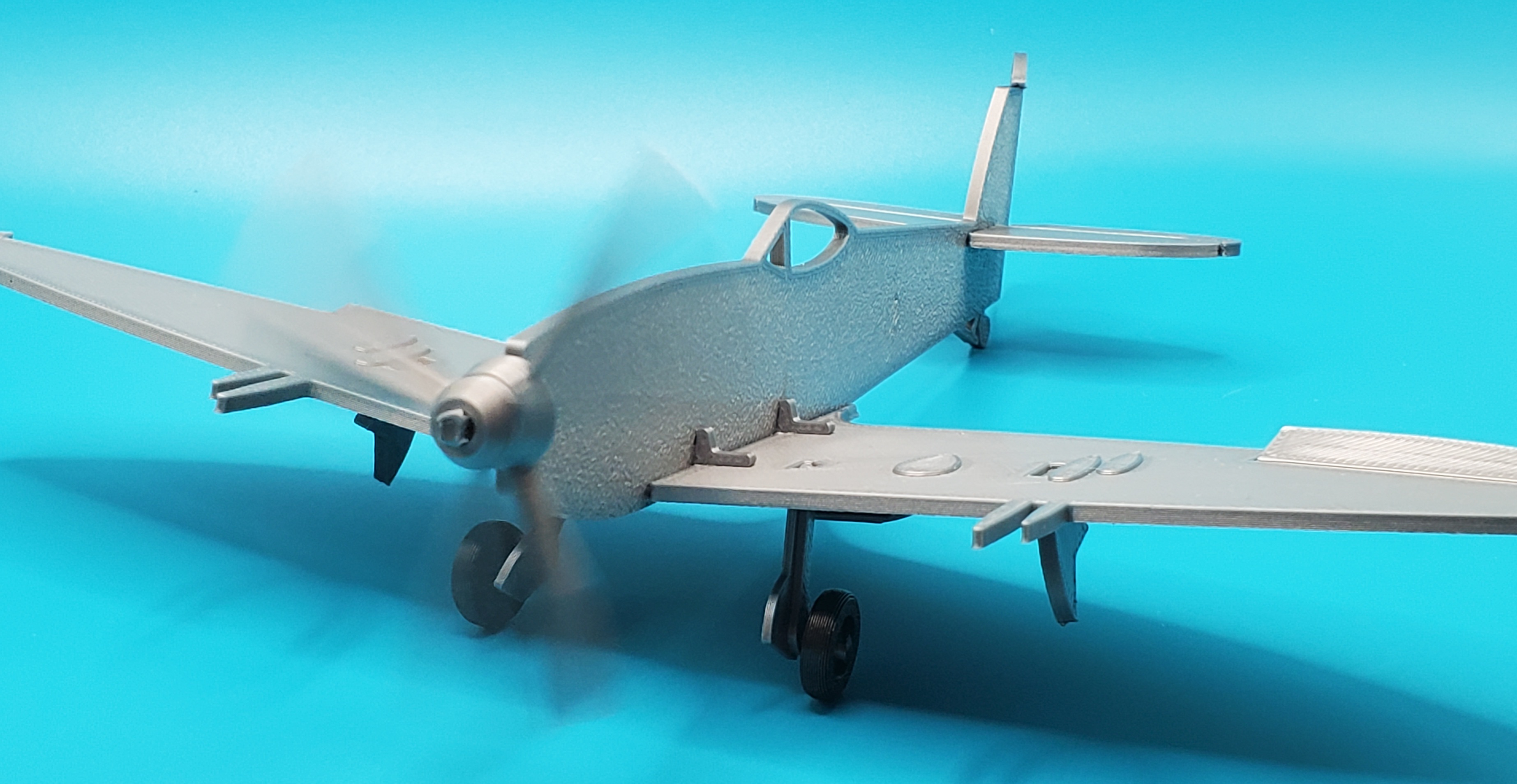 Supermarine Seafire Mk 47 - Contrarotating Props - Model Airplane Kit ...
